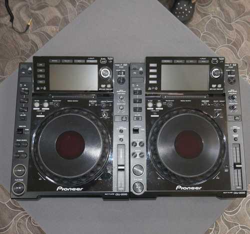 Pioneer CDJ-2000 Пара DJ-Проигрыватели Ай-Шефф