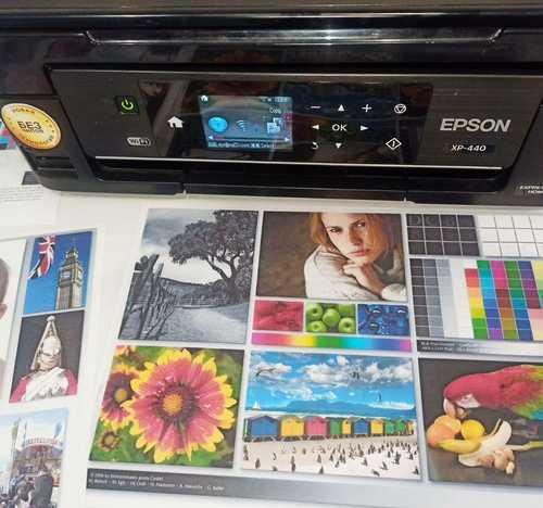 Мфу Epson XP440 с снпч и WiFi