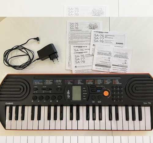 Синтезатор casio SA 76