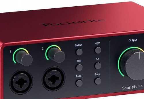 Звуковая карта focusrite Scarlett 4i4 4th Gen