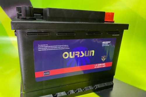 Аккумулятор Oursun 62 ah 550a