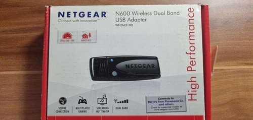 Сетевой адаптер WiFi Netgear wnda3100-200PES USB