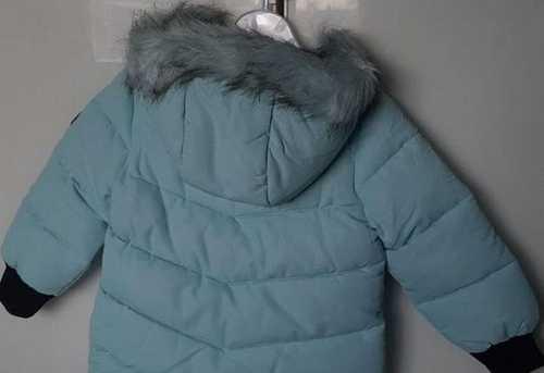 Куртка пальто пуховик для девочки