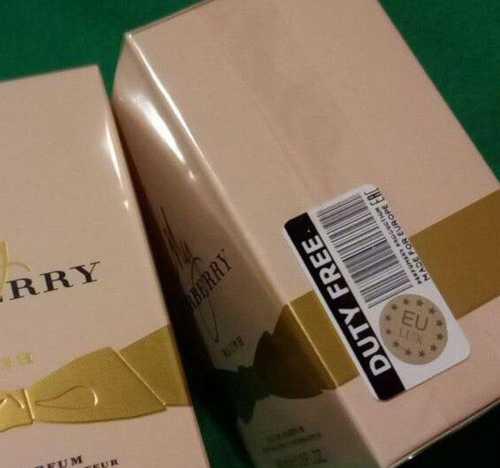 Burberry парфюмерия