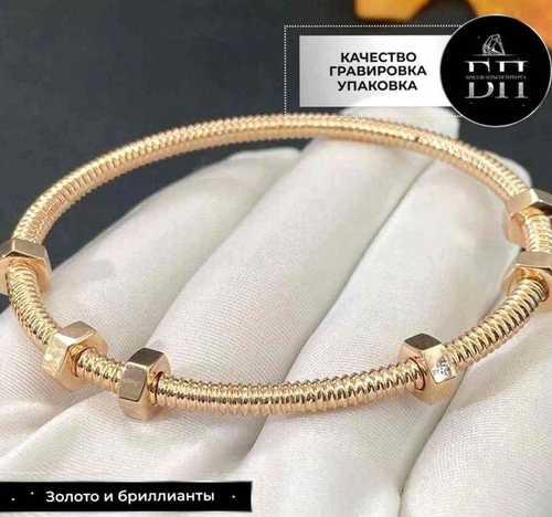 Браслет Cartier Ecrou из розового золота