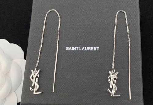 Серьги ysl
