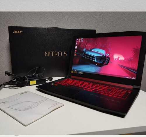 Игровой Acer nitro 5/ryzen 5/16гб озу