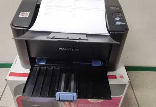 Принтер лазерный Pantum P2207 USB, черный