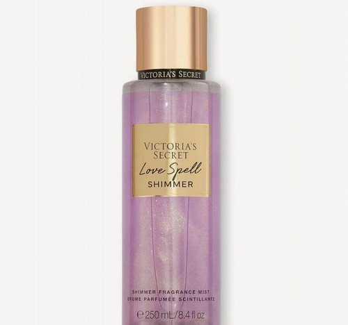 Мист спрей Victoria Secret Love Spell с шиммером