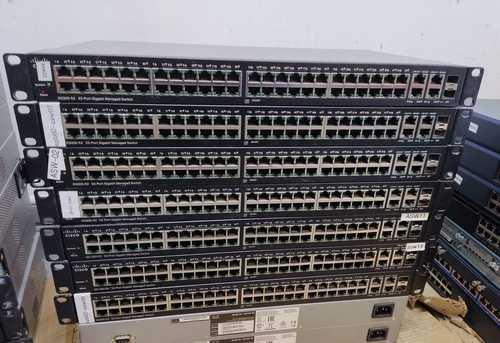 Коммутатор Cisco sg300-52, sg350-52, 3650