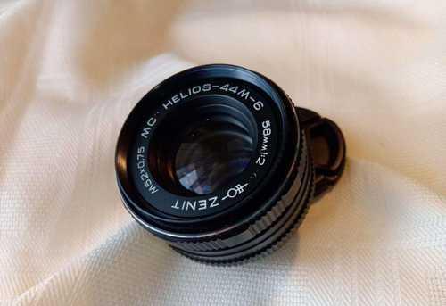 Объектив Helios 44 M-6 58mm 2.0 Zenit