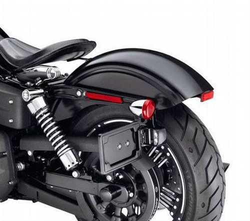Боковое крепление номера Harley-Davidson dyna