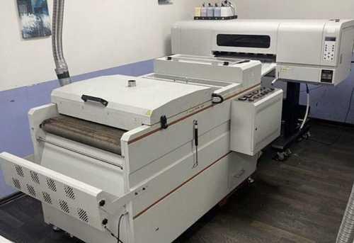 Принтер для DTF печати на ткани i3200x2