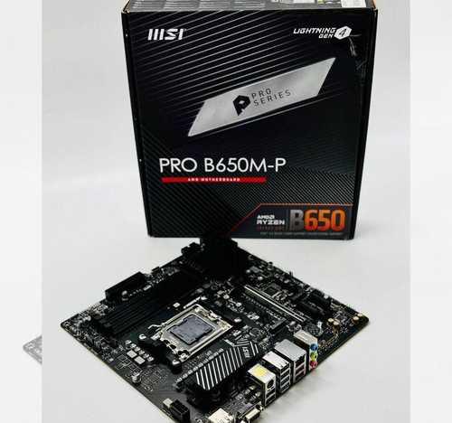 Материнская плата MSI AM5 B650 PRO B650M-P