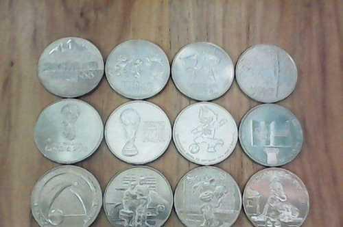 Монеты 25 рублей 2011-2020 г