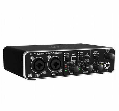 Внешняя звуковая карта Behringer U-Phoria UMC202HD