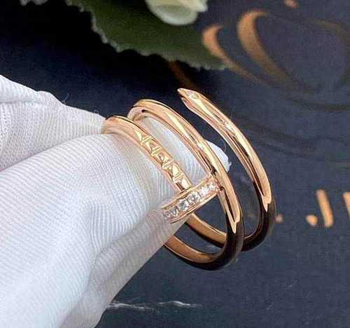 Кольцо Cartier Juste un Clou золото 0,08ct