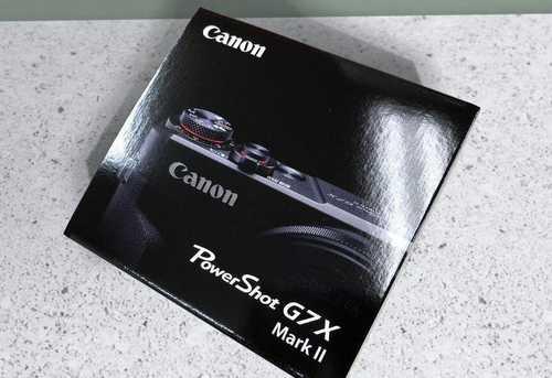 Canon PowerShot G7X Mark II (новый)