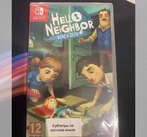 Nintendo switch hello neighbor hide&seek