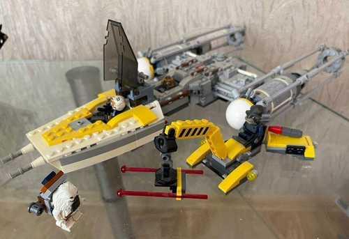 Звёздный истребитель Y-wing lego