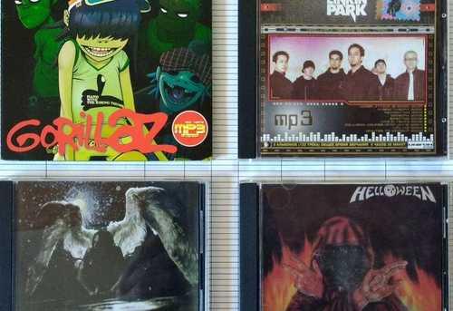 Cd в коллекцию Gorillaz,Pain,Linkin Park,Helloween