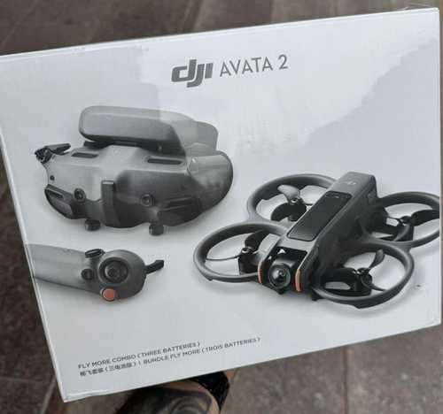 Dji Avata 2 fly more combo 3 батареи