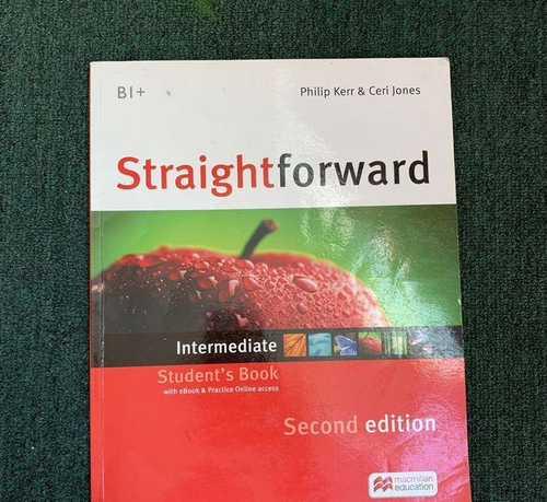 Учебники Straight forward: B1+ и B2