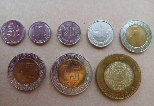 Набор монет Мексики