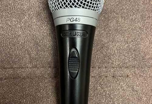 Микрофон shure PG48