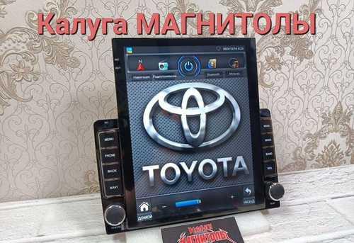 Магнитола Toyota android вместо штатной новая