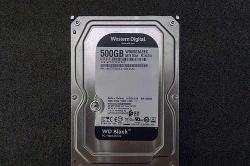 HDD 3.5 sata3 500gb 7200rpm 64mb WD Black