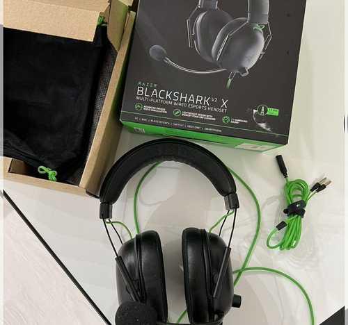 Наушники Razer BlackShark v2x