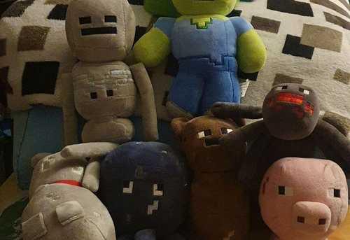 Мягкие игрушки minecraft