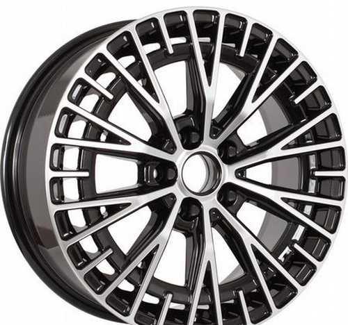 KDW KD1730 : 7x17 5*108 Et:33 Dia:67,1 Black Front Polished