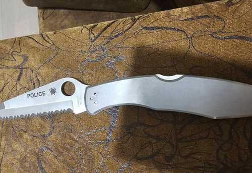 Нож складной Spyderco police