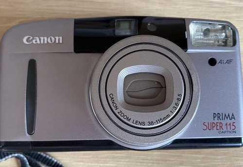 Плёночный фотоаппарат Canon Prima Super 115