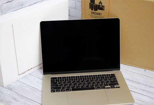 Macbook Air 15 512gb Новый, 2 цикла, чек на 170тыс