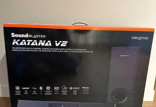 Creative Sound Blaster Katana V2 новый