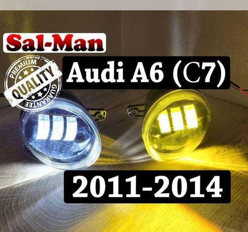 Противотуманные фары Audi A6 (С7) 2011-2014