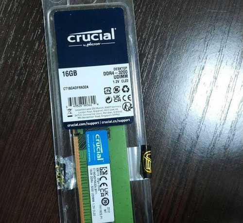 Crusial 16 Гб DDR4 - 3200
