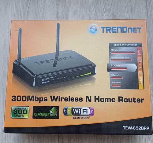 Wi-Fi роутер trendnet TEW-652BRP