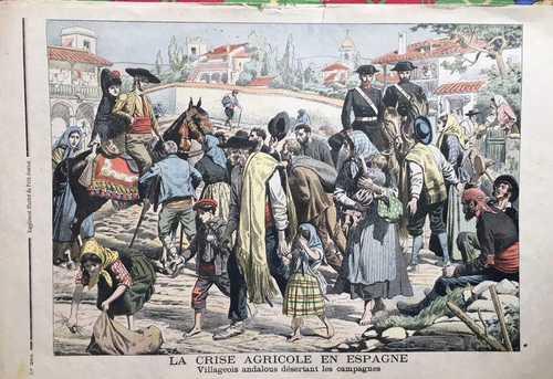 Испансккий кризис. Из журнала 1899 года