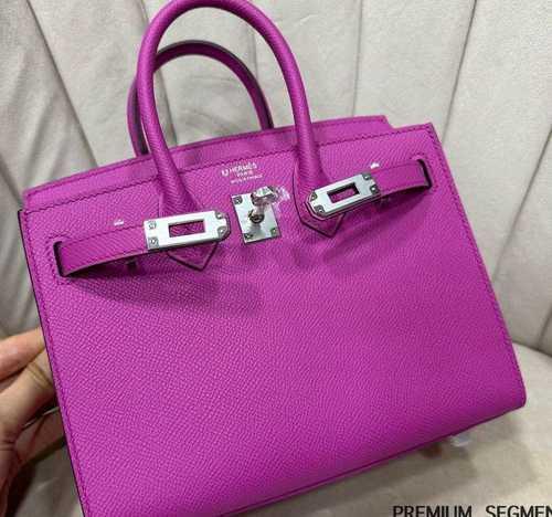 Сумка Hermes Birkin 20 Epsom розовая