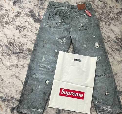 Джинсы Supreme HJR Trompe L'oeil Loose Fit