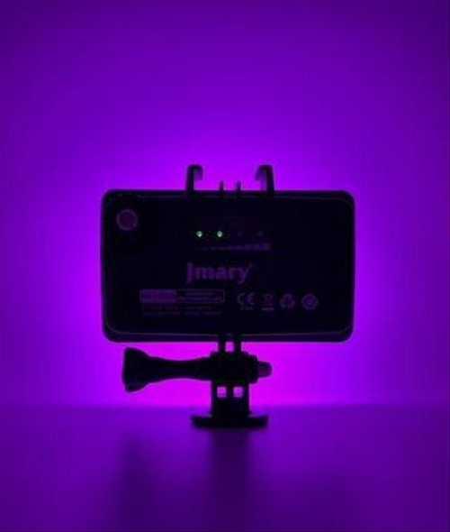 Накамерный свет Jmary FM-72 RGB водонепроницаемый