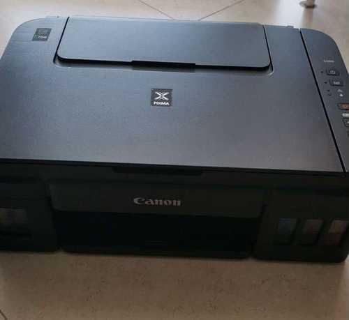 Принтер мфу canon G3400 цветной струйный с снпч