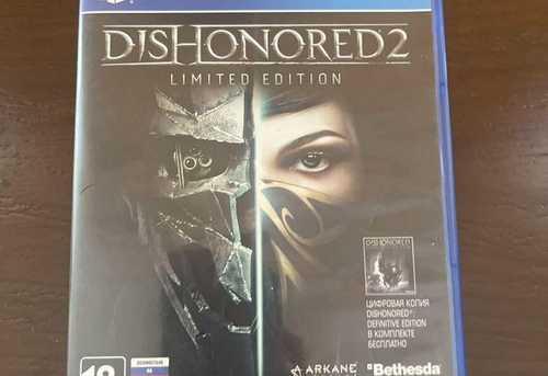 Игра для приставки ps4 dishonored 2