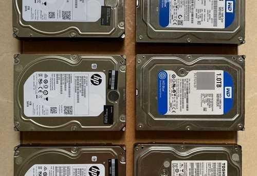 Жесткие диски WD HP Seagate Toshiba Enterprise