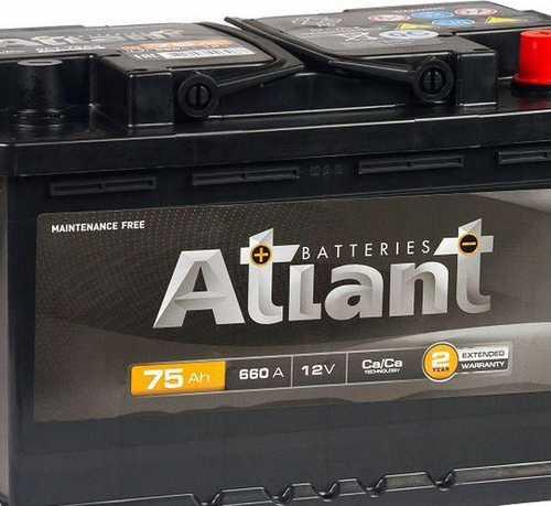 Аккумулятор atlant black 75R