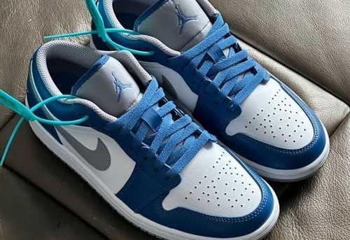 Nike air jordan 1 low true blue оригинал